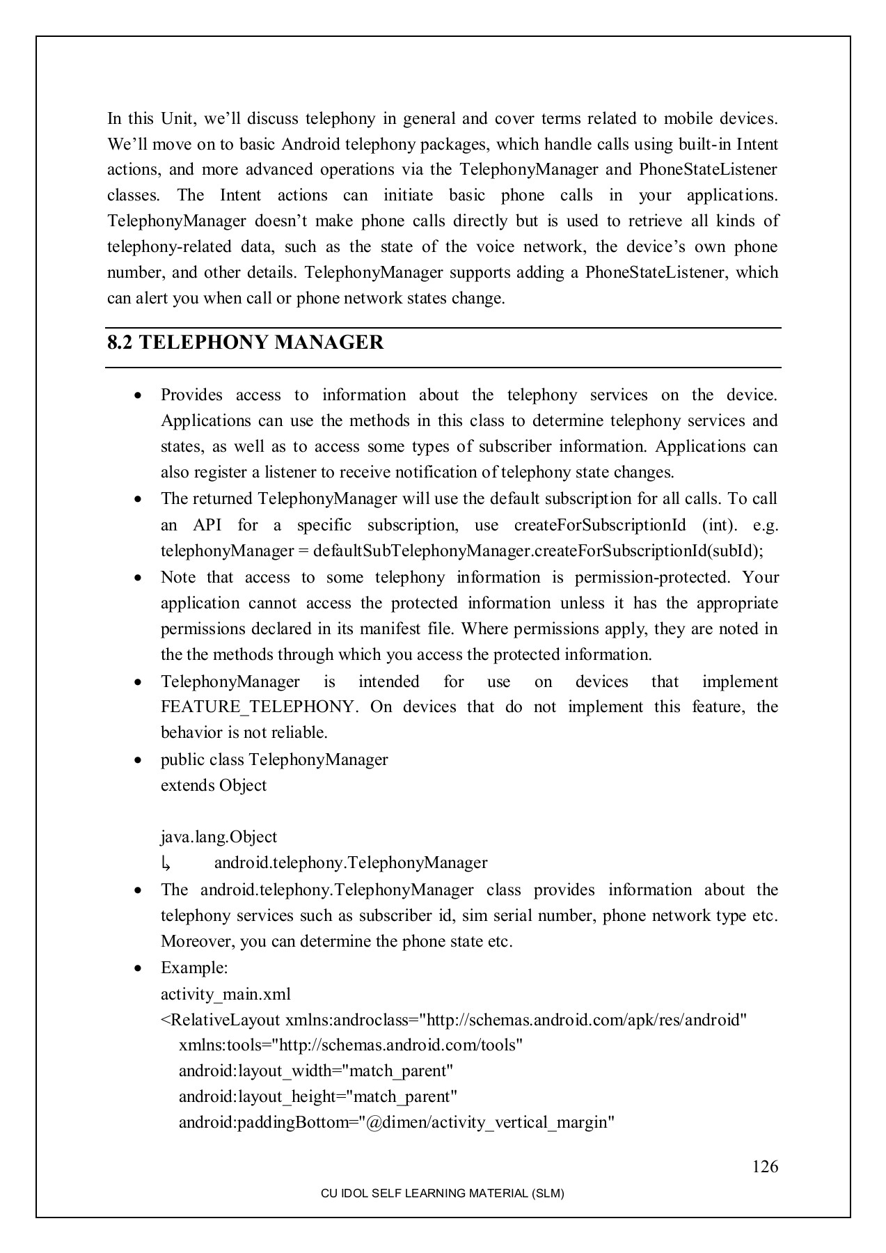 CU-MCA-SEM-VI-Advanced mobile application development-Second Draft ...