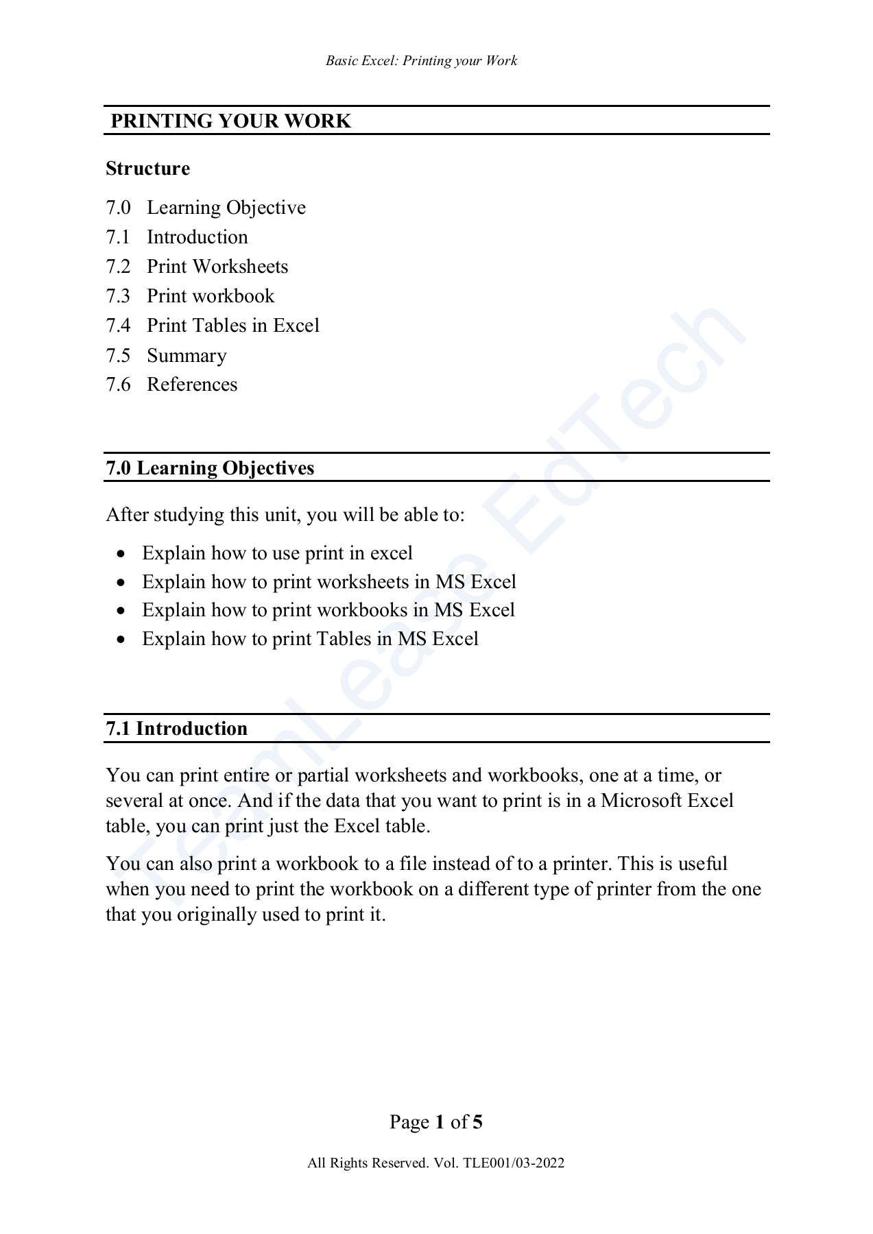 Chapter 7 - Teamlease Edtech Ltd (Amita Chitroda) - Page 1 - 5 | Flip ...