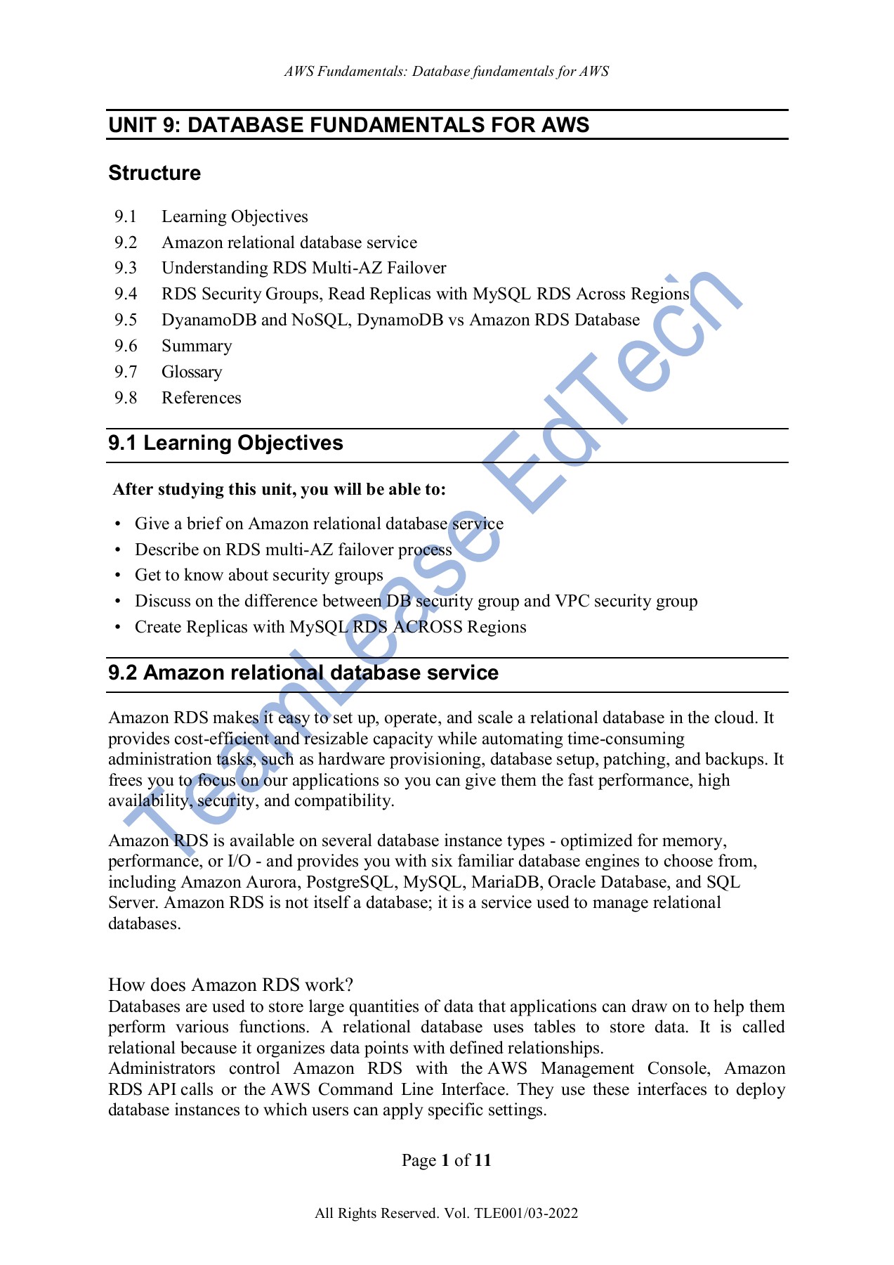 UNIT 9 - Teamlease Edtech Ltd (Amita Chitroda) - Page 1 - 11 | Flip PDF Online | PubHTML5
