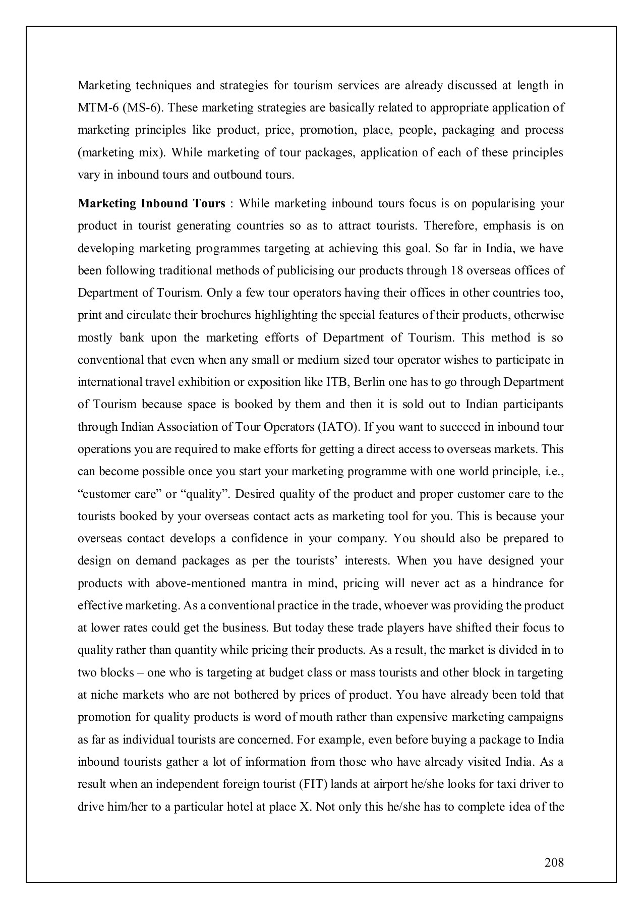 CU B.SC TTM Tour Guiding and interpretation skills - Teamlease Edtech ...