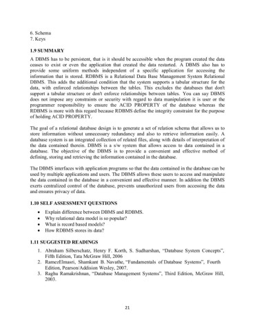 MCA - Sem II - RDBMS Merged - Teamlease Edtech Ltd (Amita Chitroda ...