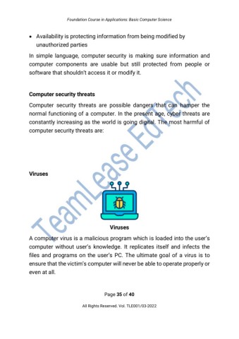 Basic Computer Science - Teamlease Edtech Ltd (Amita Chitroda) - Page ...