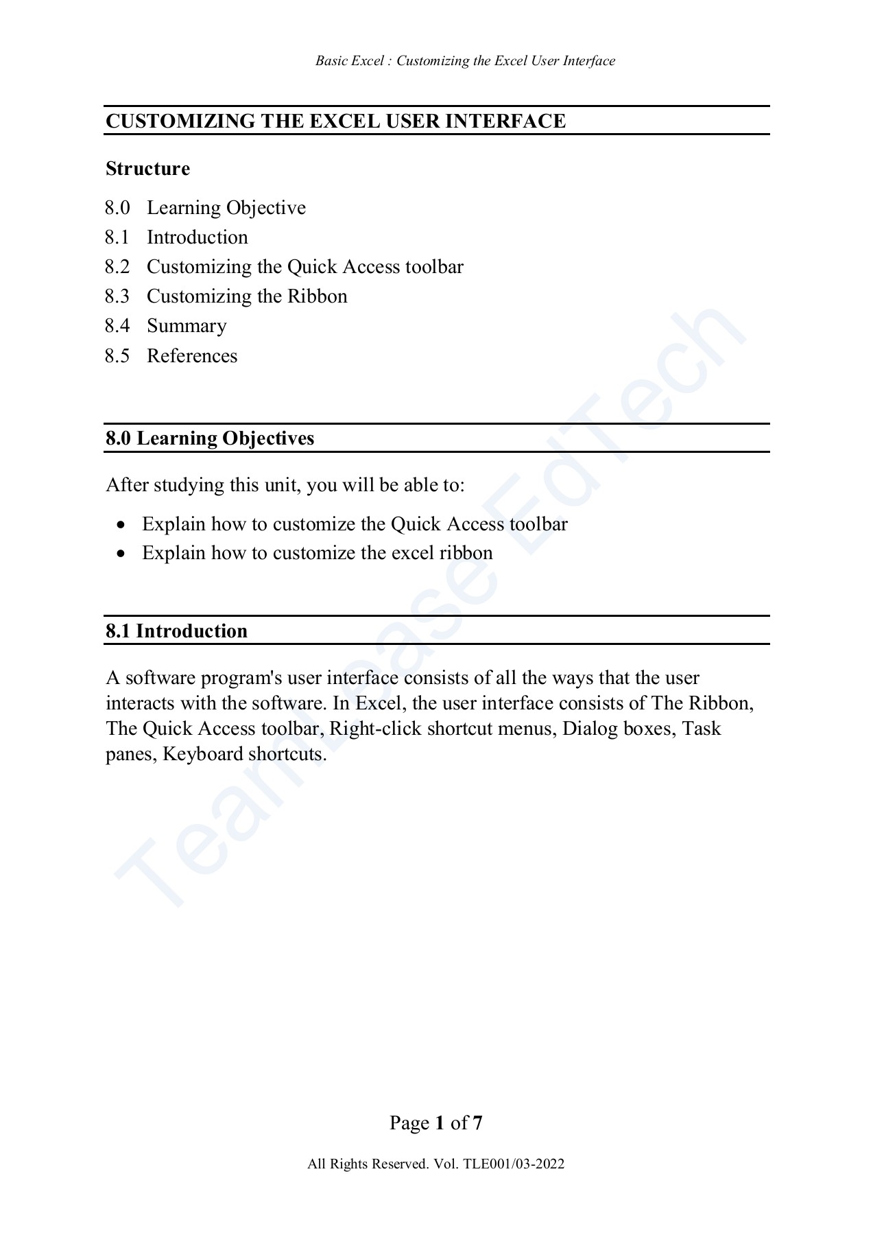 Chapter 8 - Teamlease Edtech Ltd (Amita Chitroda) - Page 1 - 7 | Flip ...