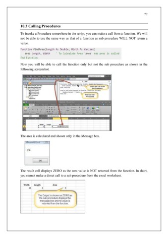 Student Learning Manual - VBA for Excel - Teamlease Edtech Ltd (Amita Chitroda) - Page 80 | Flip ...