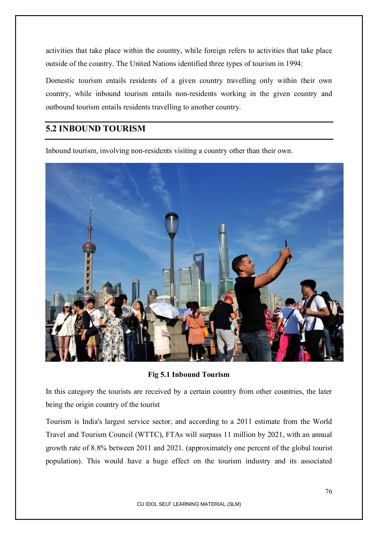 CU-BBA-SEM-III-Basics of Tourism- Second Draft-converted - Teamlease Edtech Ltd (Amita Chitroda ...