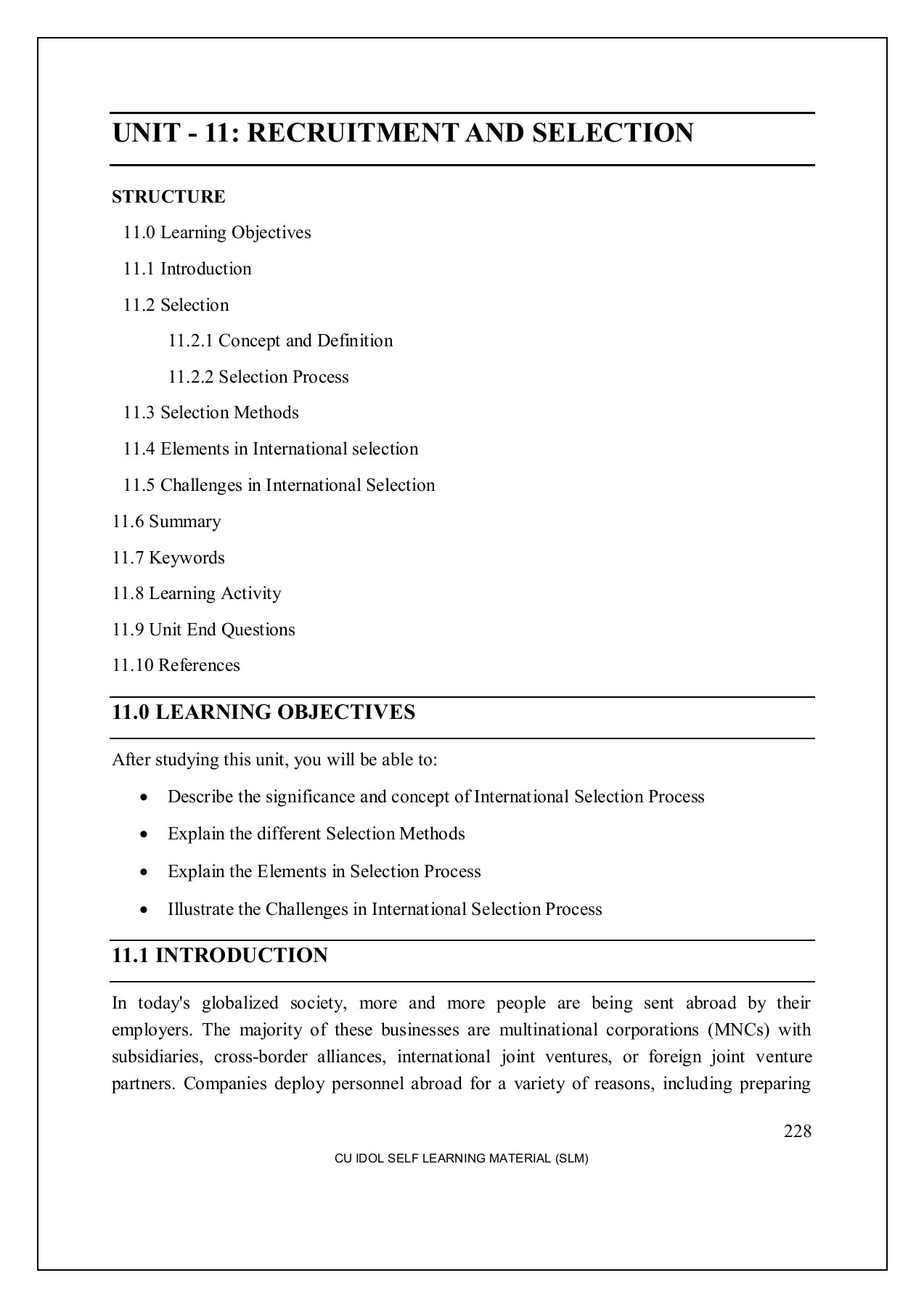 CU MBA SEM IV International HRM - Teamlease Edtech Ltd (Amita Chitroda ...