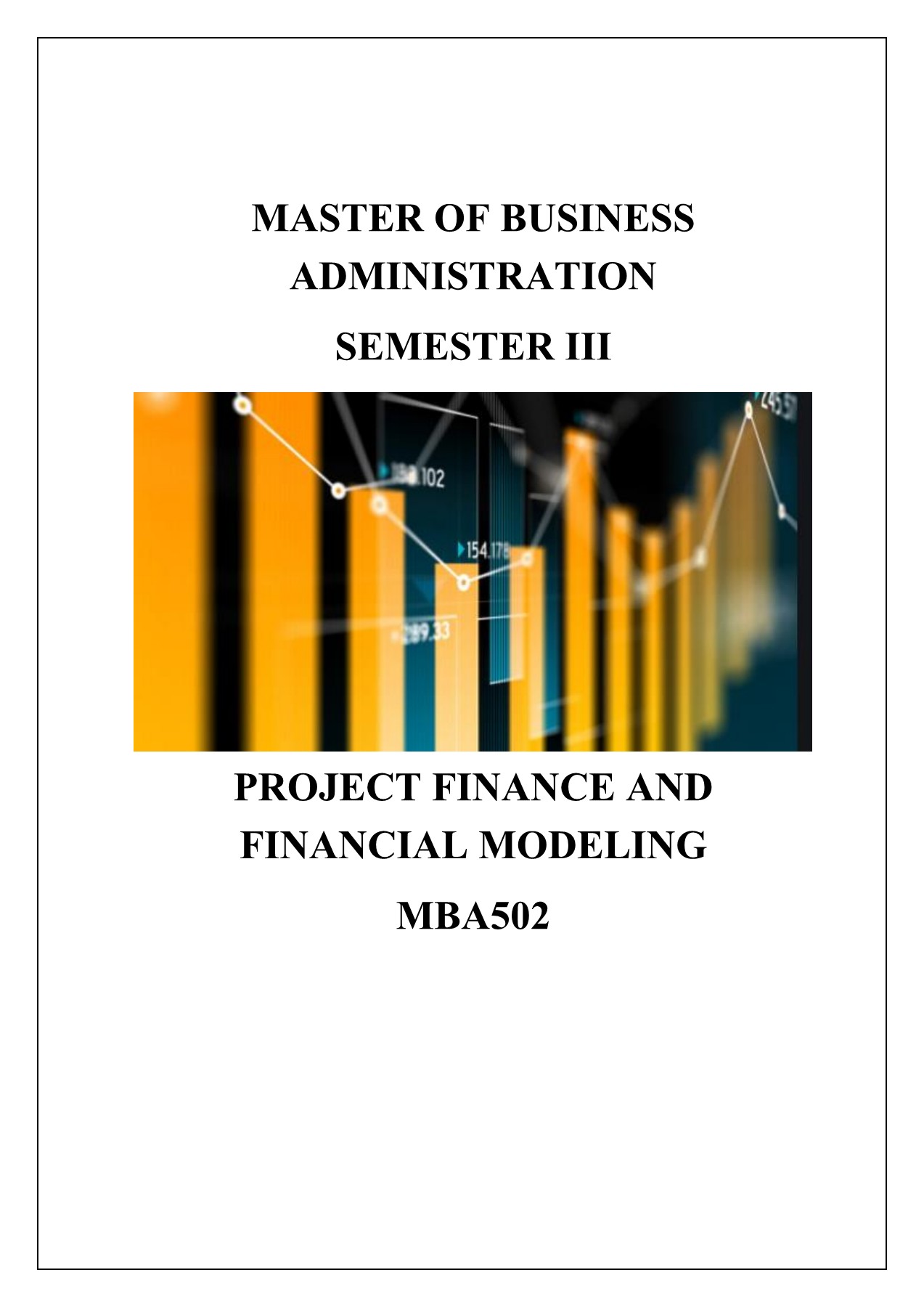 CU-MBA-SEM-III-Project Finance and Financial Modeling- Second draft-converted - Teamlease Edtech ...