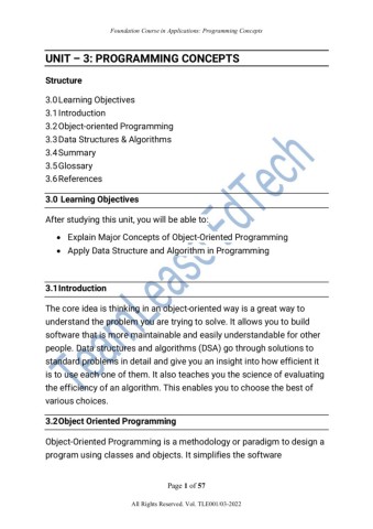 3. Programming Concepts