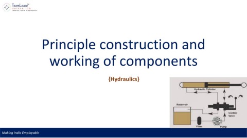 3. Principle construction and working of components