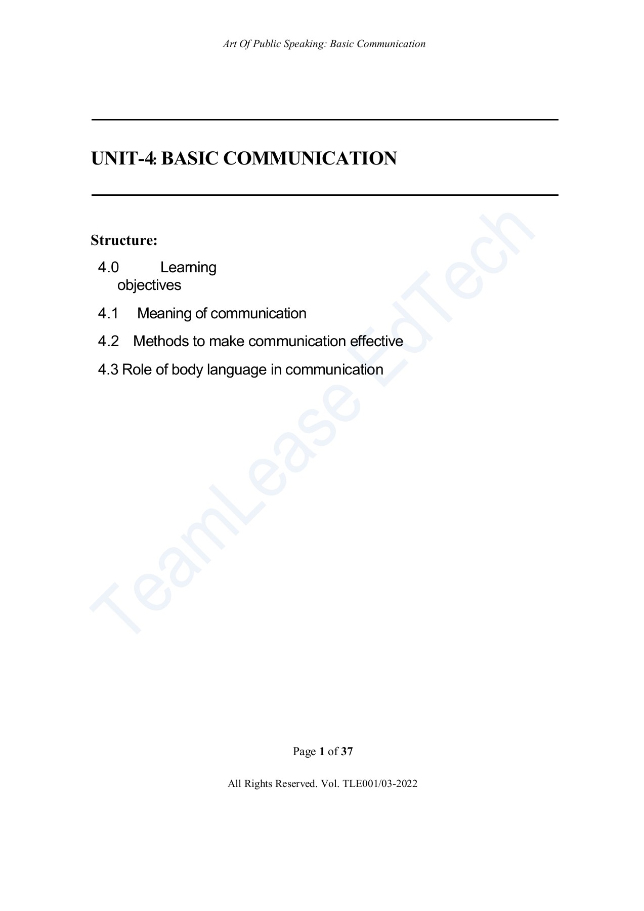 M4 Basic Communication - Teamlease Edtech Ltd (Amita Chitroda) - Page 1 ...