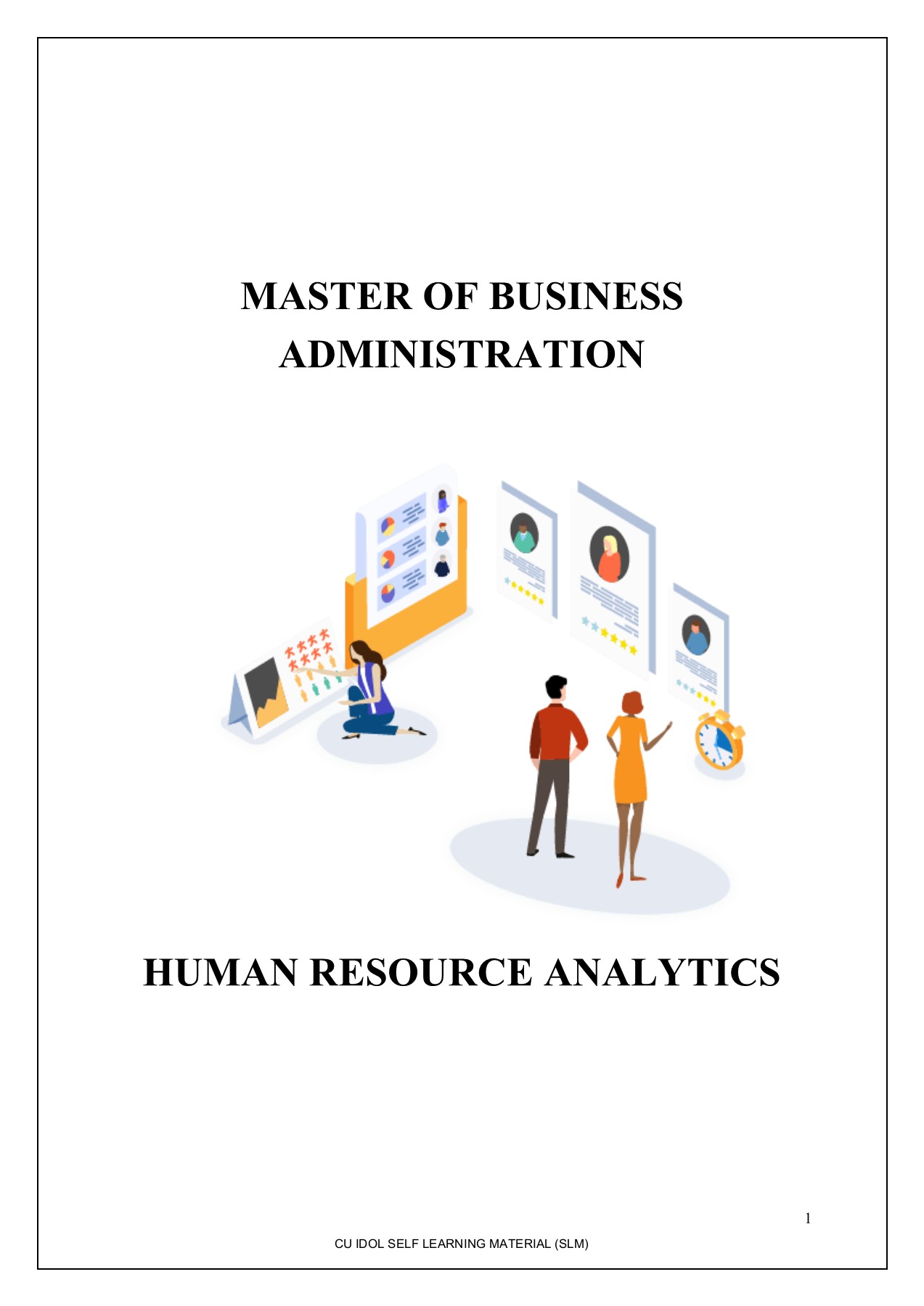 CU-MBA-SEM-III-Human Resource Analytics-Second Draft - Teamlease Edtech ...