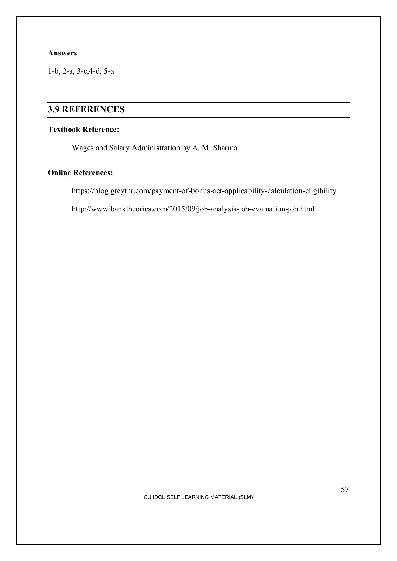 CU MBA SEM IV -COMPENSATION AND REWARDS MANAGEMENT - Teamlease Edtech ...