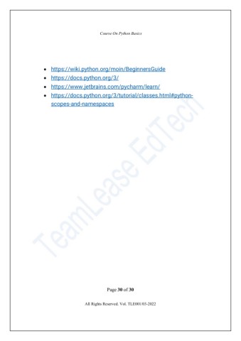 1. Introduction to Python - Teamlease Edtech Ltd (Amita Chitroda ...