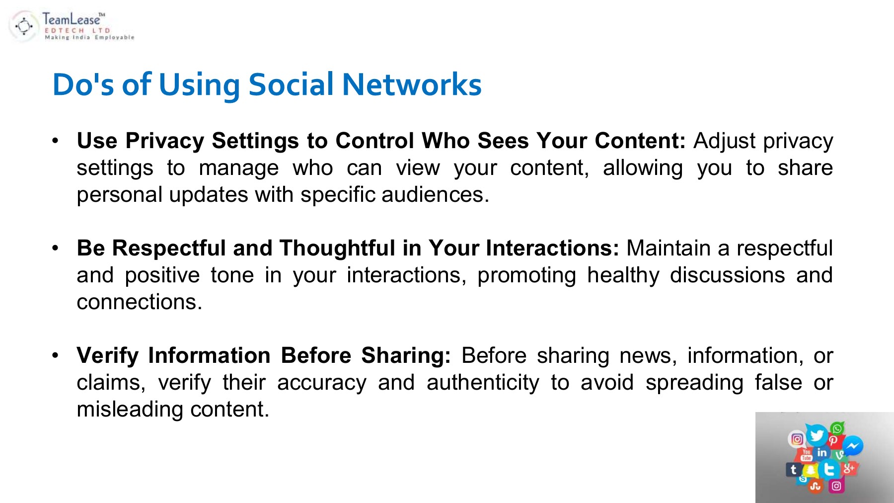Module 5 - Applications of Internet - Teamlease Edtech Ltd (Amita ...