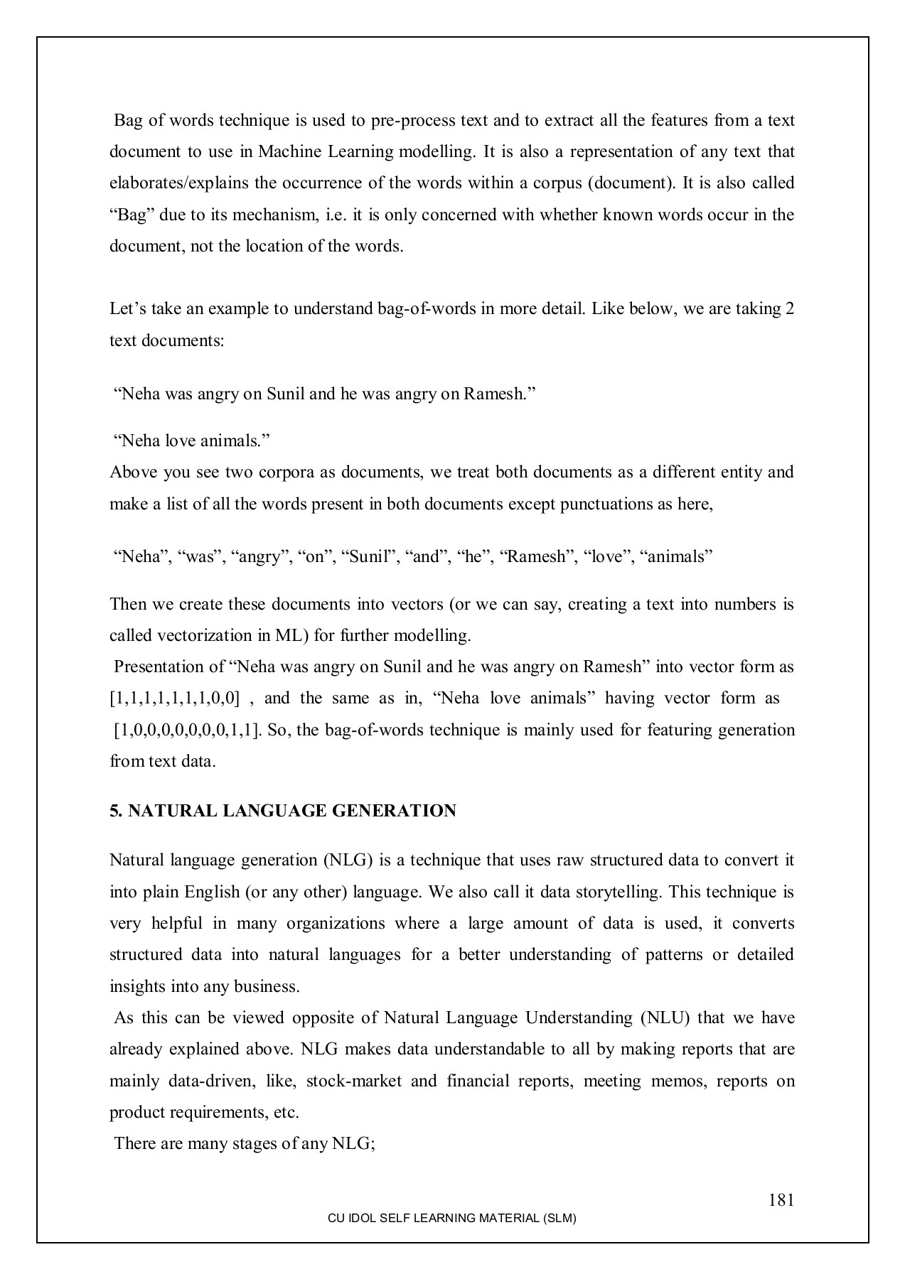 CU-MCA-SEM III-Introduction to Machine Learning - Second Draft (1 ...