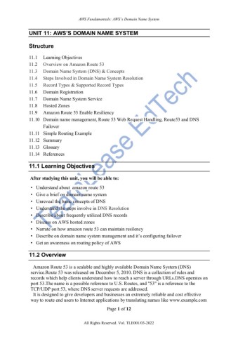 UNIT 11 - Teamlease Edtech Ltd (Amita Chitroda) - Page 1 - 12 | Flip ...