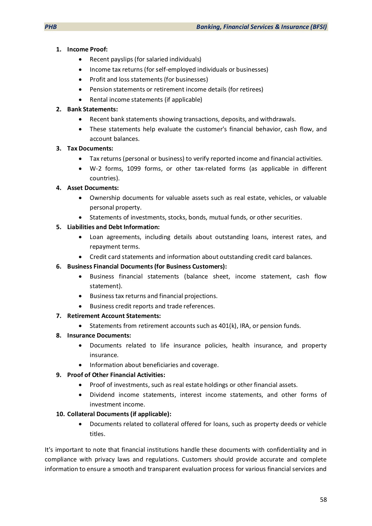 Participant Handbook - BFSI Handbook - Teamlease Edtech Ltd (Amita ...