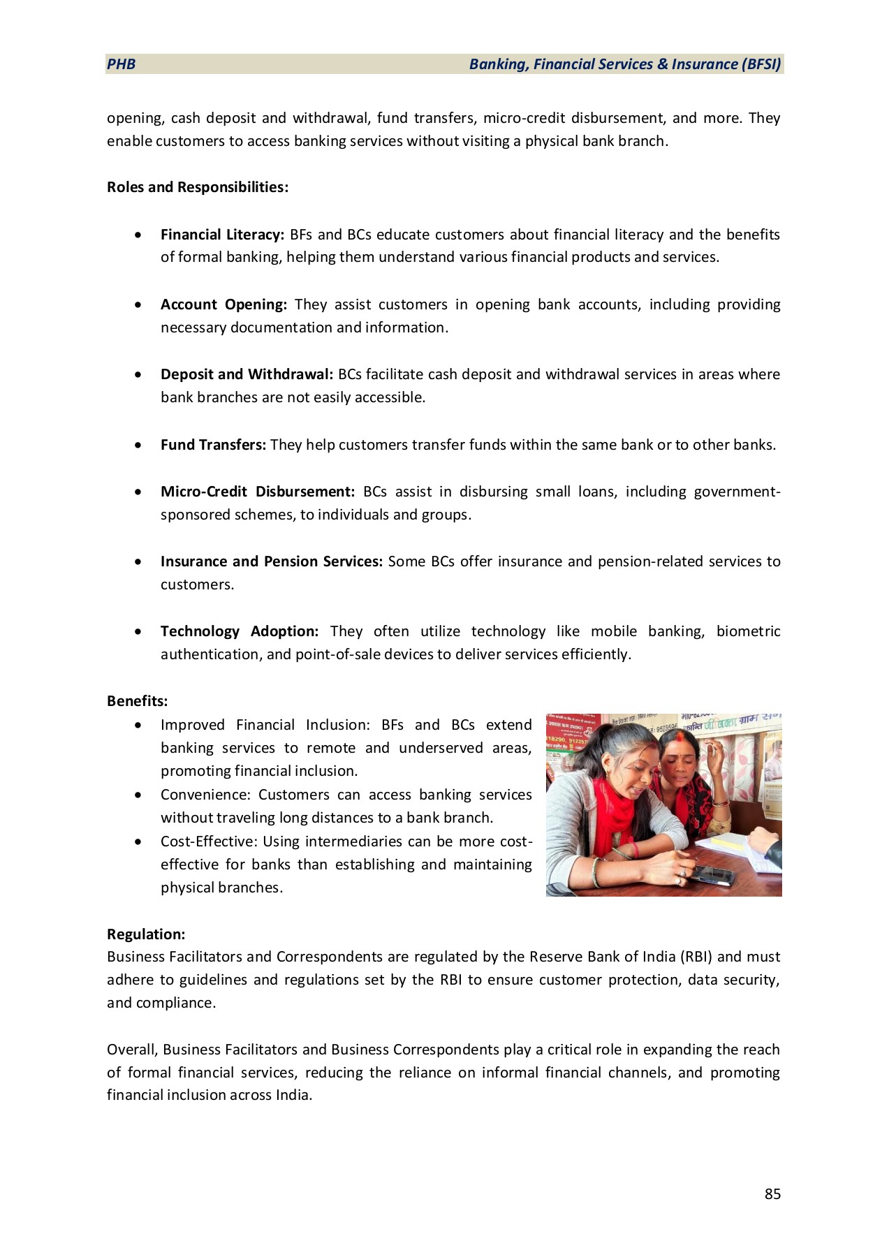 Participant Handbook - BFSI Handbook - Teamlease Edtech Ltd (Amita ...