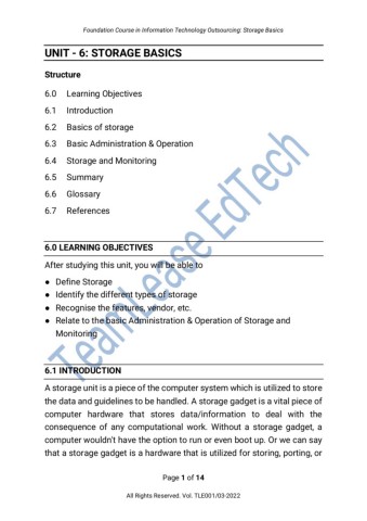 6. Storage Basics - Teamlease Edtech Ltd (Amita Chitroda) - Page 1 - 14 ...