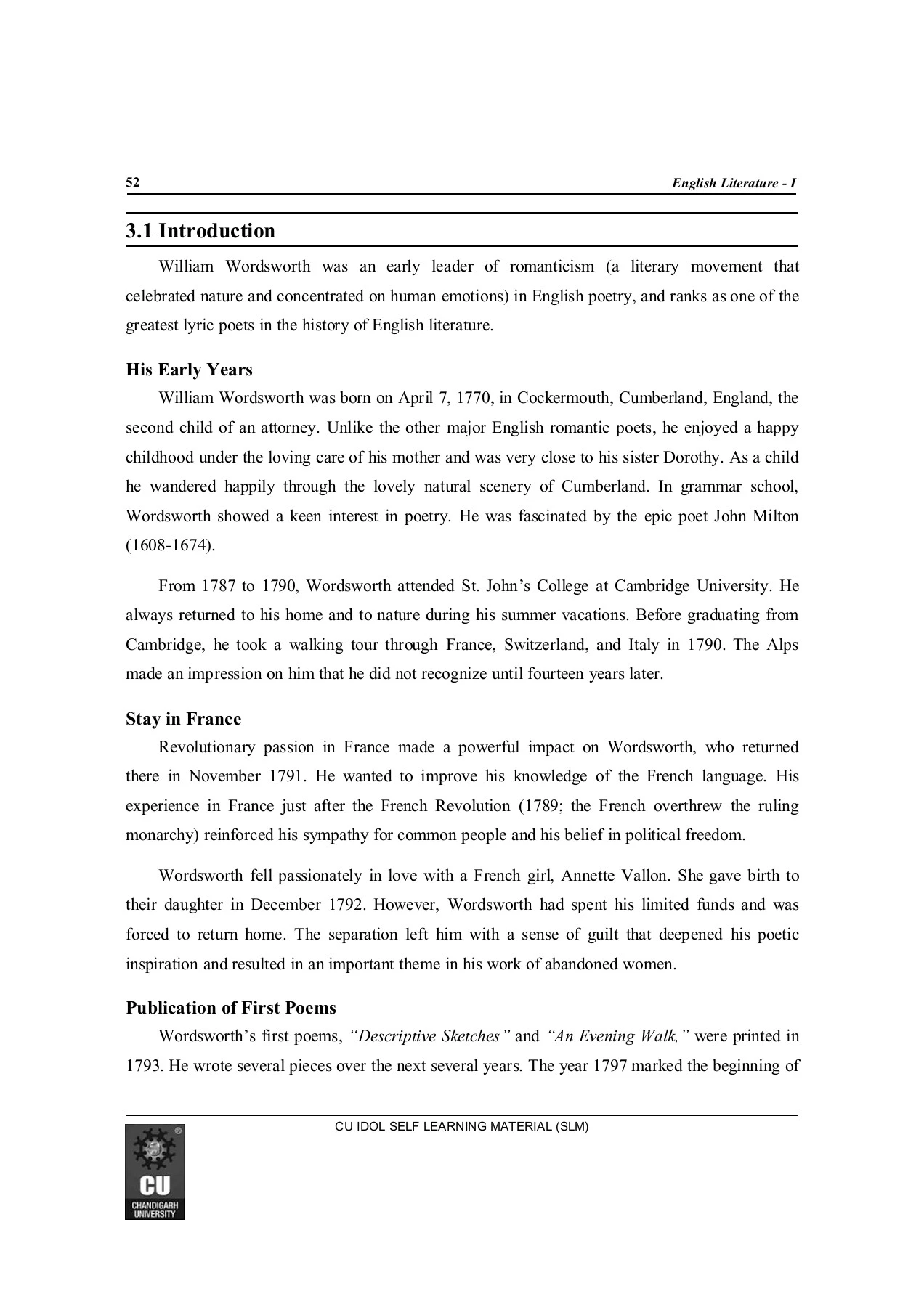 BAQ105_English Literature-I - Teamlease Edtech Ltd (Amita Chitroda ...