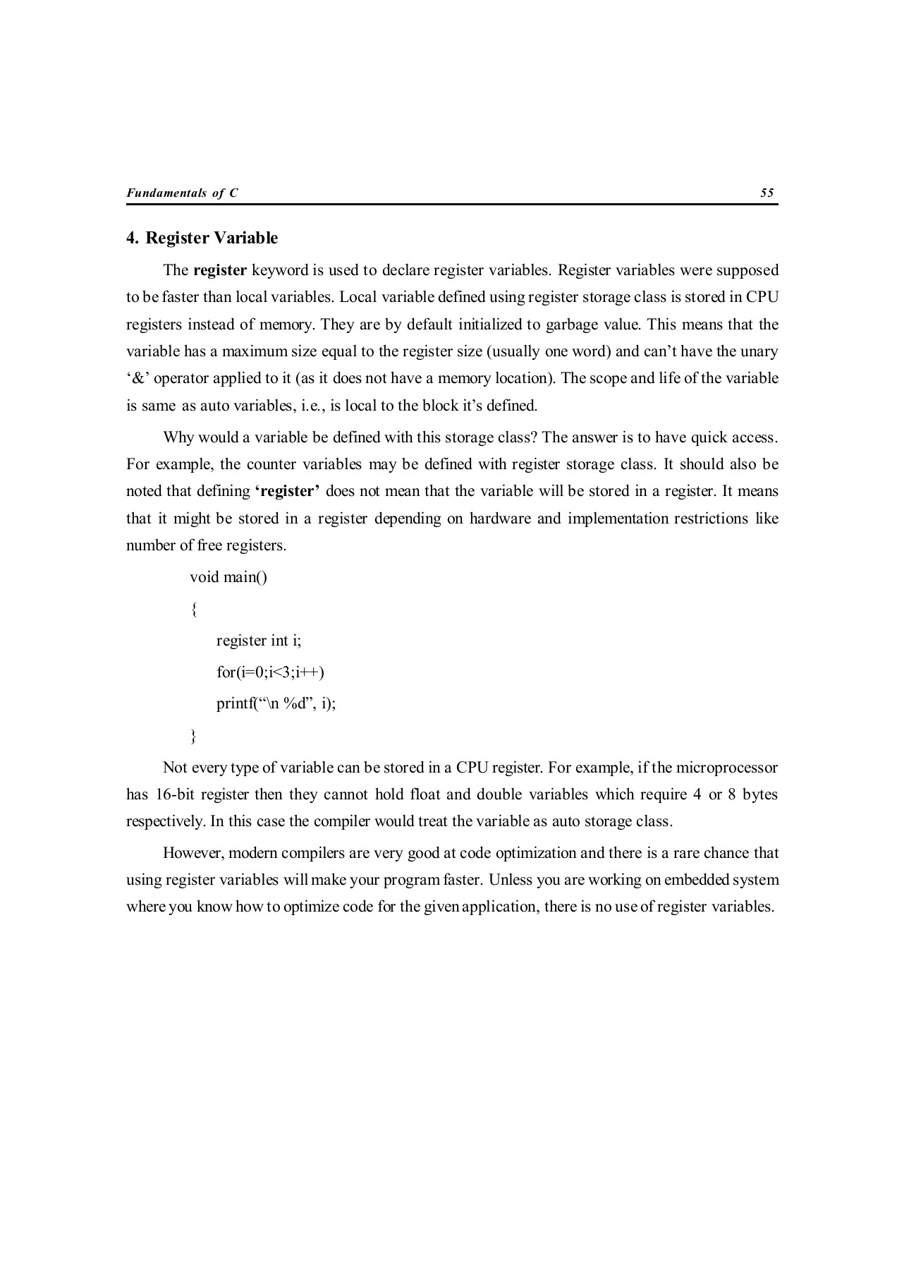 UNIT 2 FUNDAMENTALS OF C - Teamlease Edtech Ltd (Amita Chitroda) - Page ...