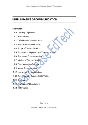 1 Basics of Communication-V2