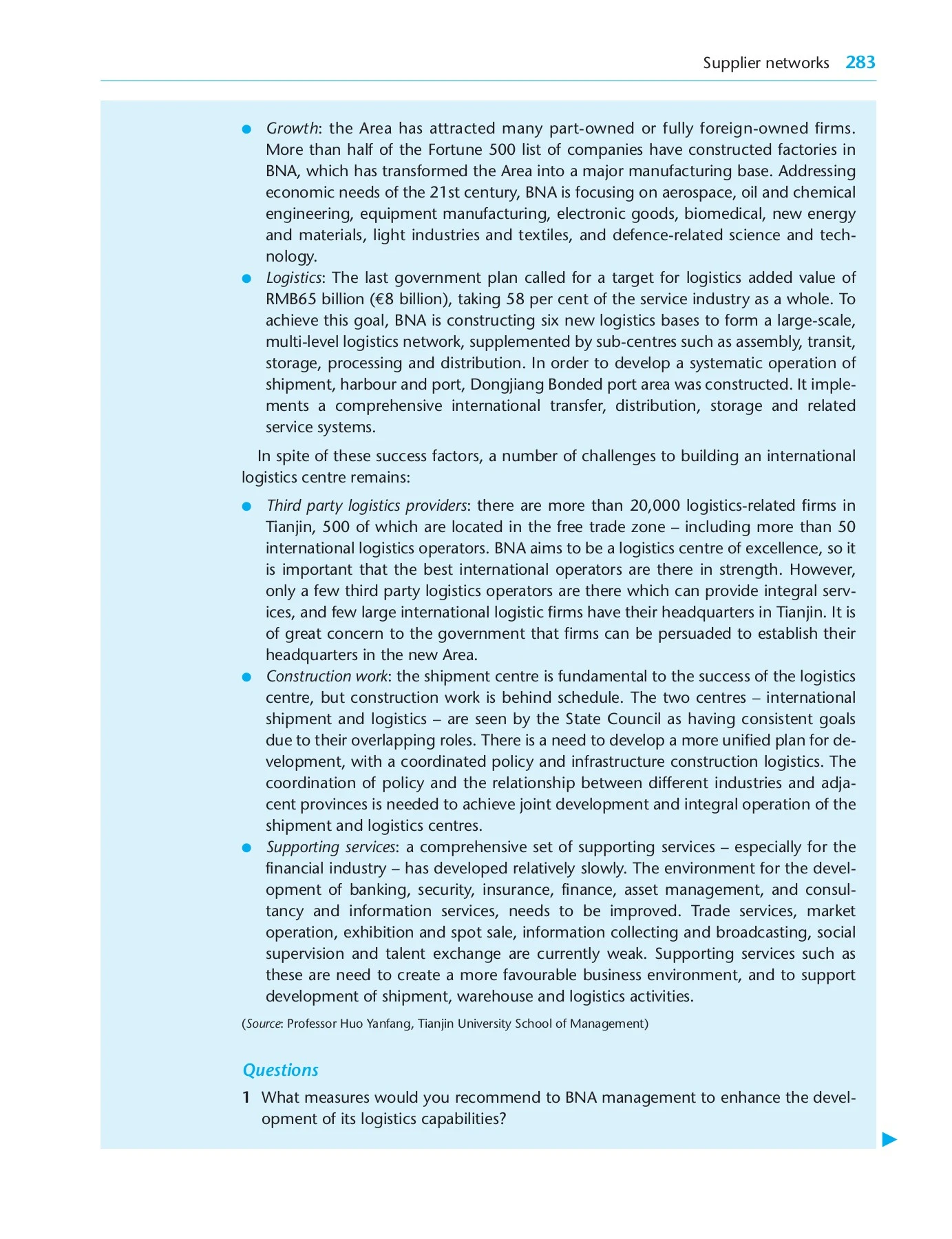 Logistics Management and Strategy Competing Through the Supply Chain ...