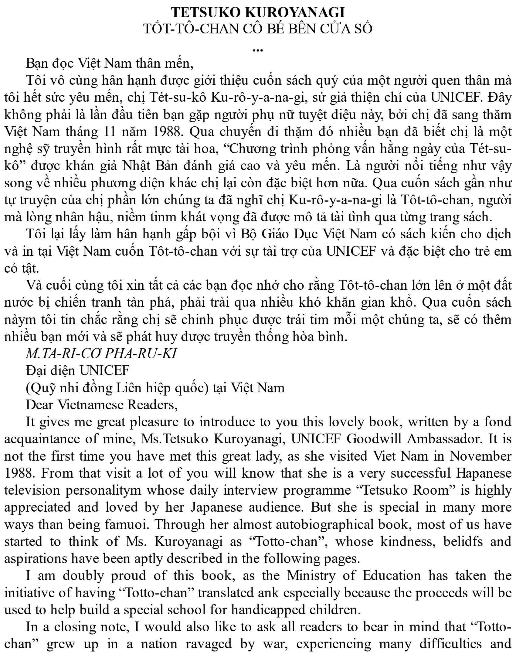 Tot to chan Co Be Ben cua So - THƯ VIỆN THCS THÀNH NHÂN - Trang 9 | PDF ...