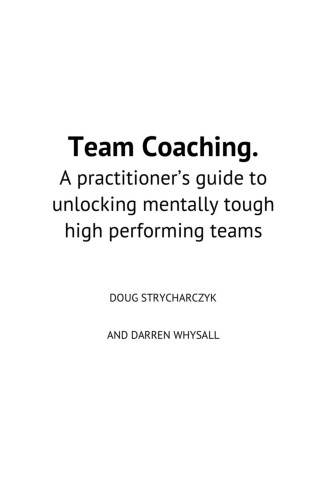 Team Coaching PDF for flip book