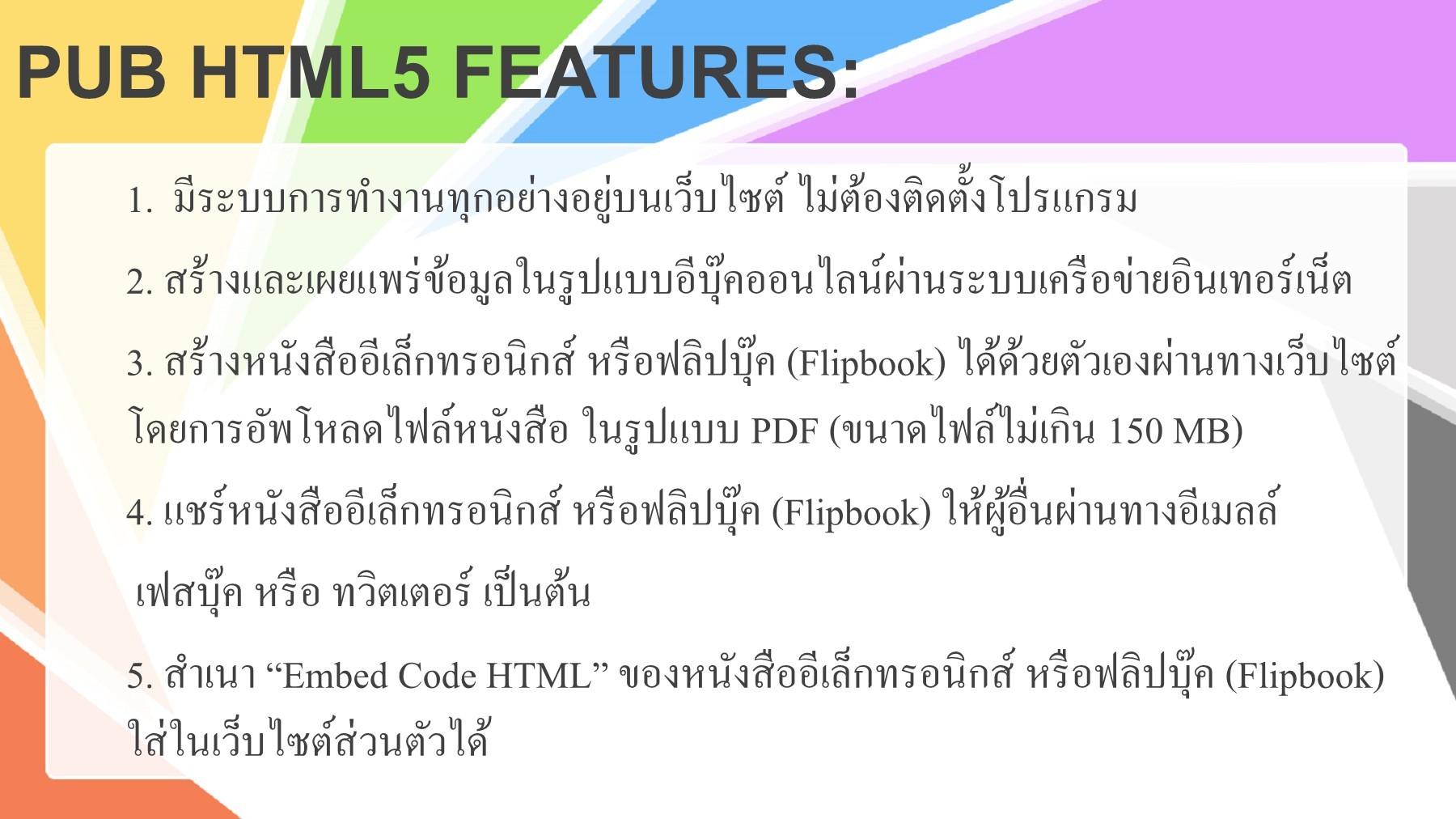 วิธีใช้โปรแกรม pubhtml5 - Sarawut Chamchoy - Page 3 | Flip PDF Online | PubHTML5