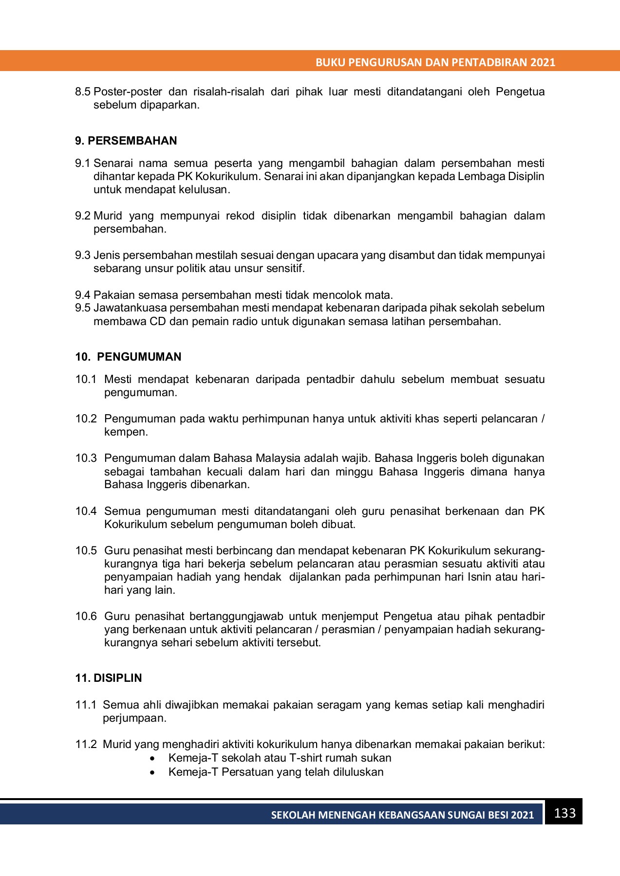 MANUAL PENGURUSAN SMKSB TAHUN 2021 - Nashimah Ar - Halaman 144 | PDF Online | PubHTML5