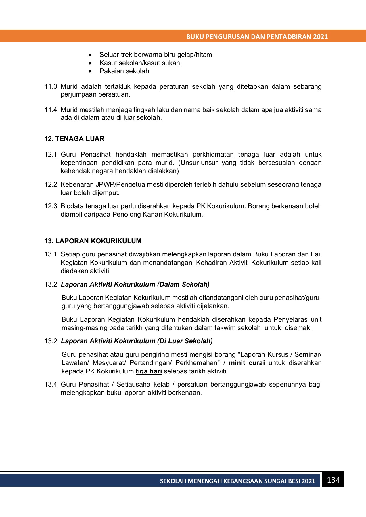 MANUAL PENGURUSAN SMKSB TAHUN 2021 - Nashimah Ar - Halaman 145 | PDF Online | PubHTML5