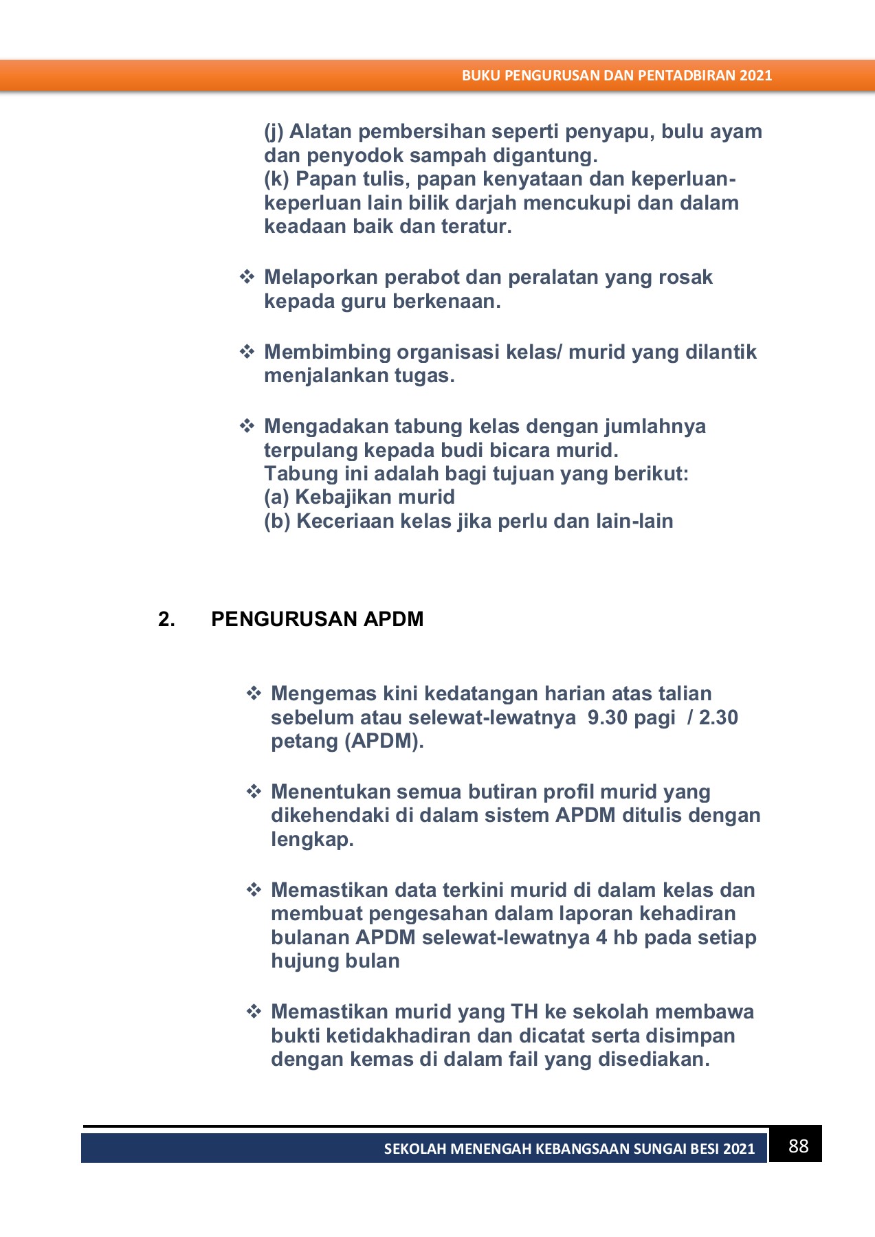 MANUAL PENGURUSAN SMKSB TAHUN 2021 - Nashimah Ar - Halaman 93 | PDF Online | PubHTML5