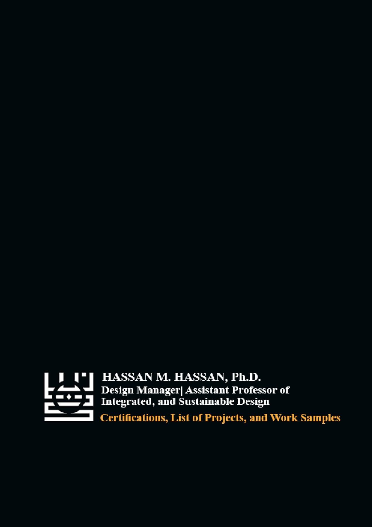 Hassan M. Hassan -Work Portfolio2023 - Hassan Mohamed Hassan Elsayed - Page 1 - 91 | Flip PDF ...