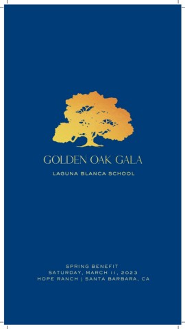 2023 Spring Benefit Event Program - Golden Oak Gala (6 × 11 in) FINAL ...