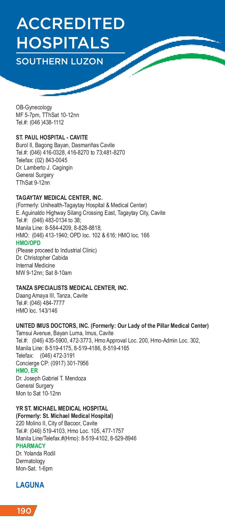 Healthcare Provider Directory (Ver 2022-04) - Cocolife Bookcase - Page ...