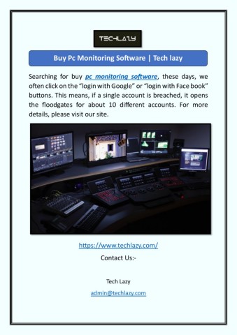 Buy Pc Monitoring Software
