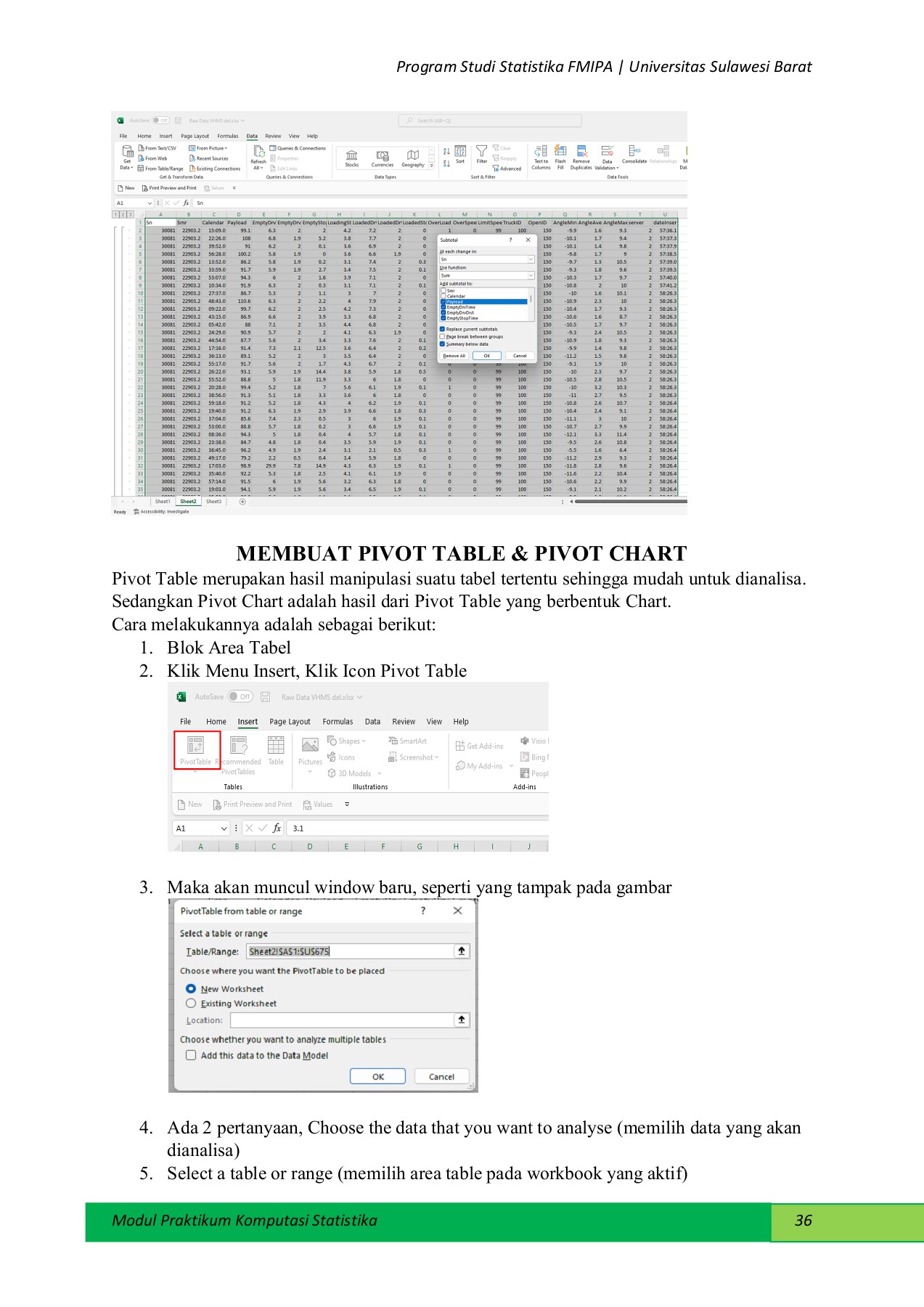MODUL PRAKTIKUM KOMPUTASI - muh.hijrah19 - Kaca 41 | PDF Online | PubHTML5