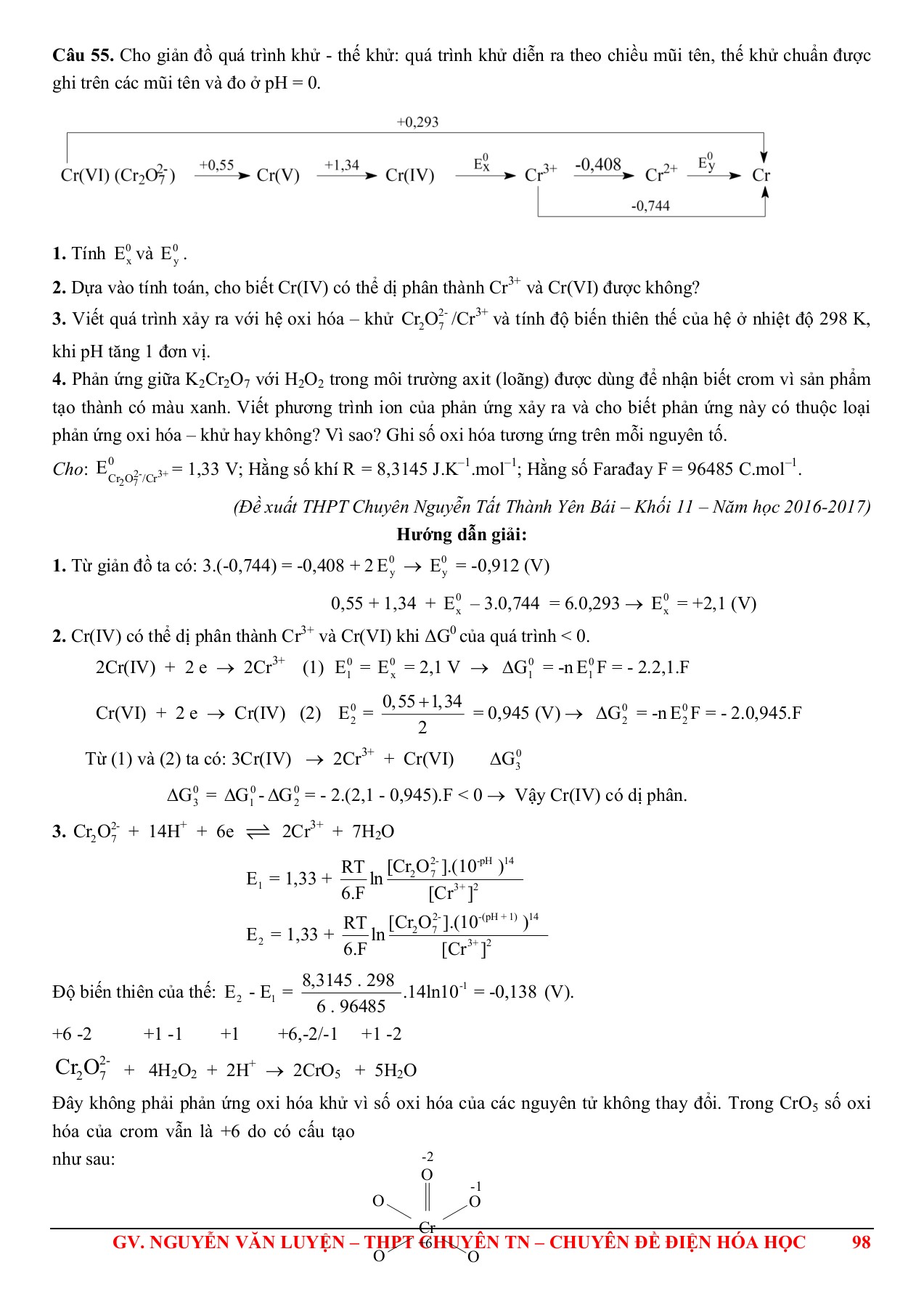 ĐIỆN HÓA HỌC-TIẾNG VIỆT-TIẾNG ANH - LUYỆN NGUYỄN - Page 98 | Flip PDF ...