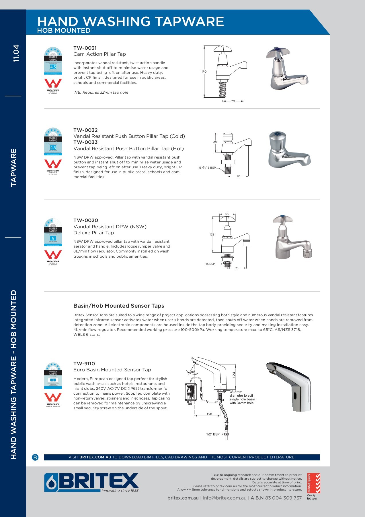 Britex Catalogue - Full - trang - Page 307 | Flip PDF Online | PubHTML5