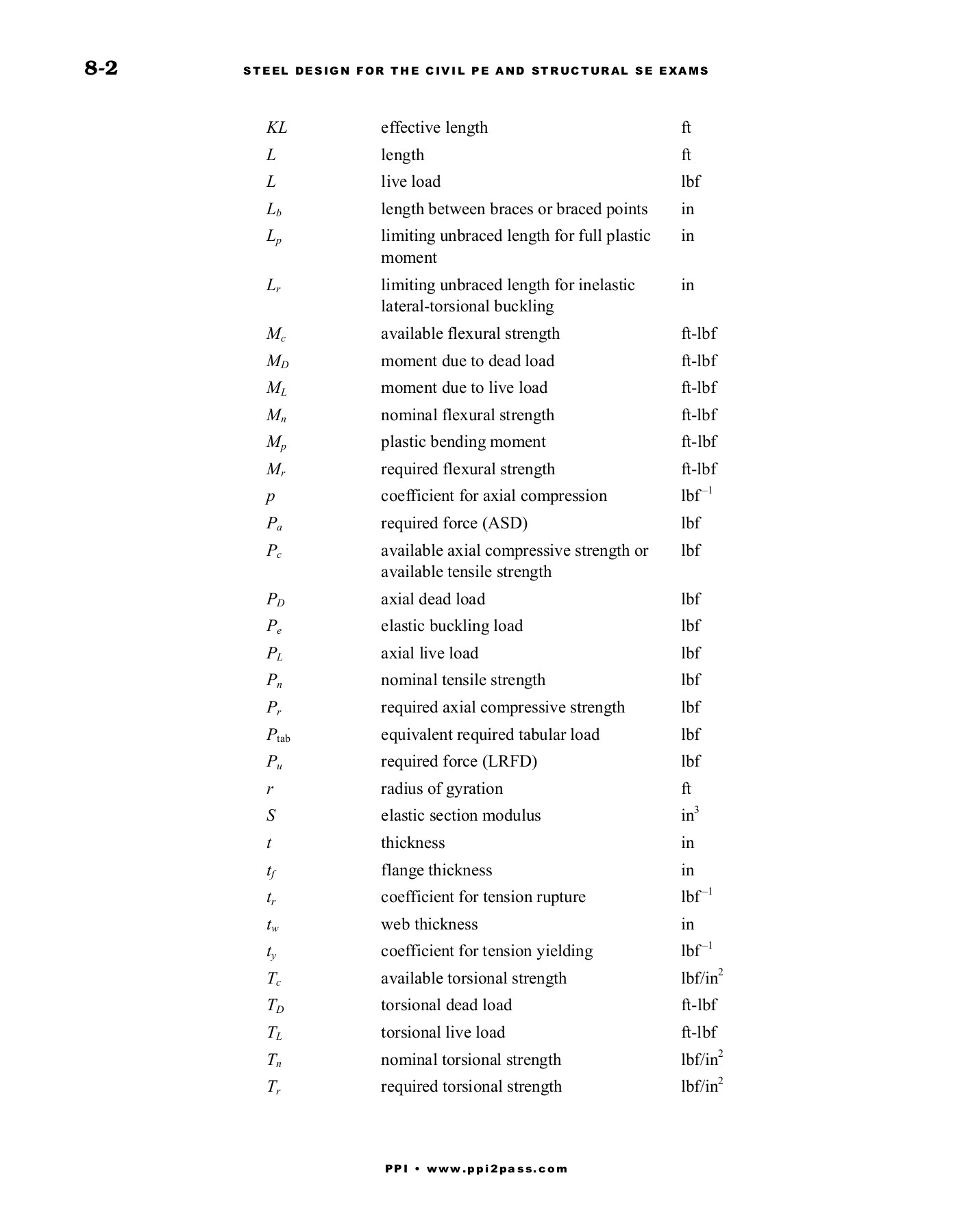 [04465] - Steel Design for the Civil PE and Structural SE Exams 2nd ...