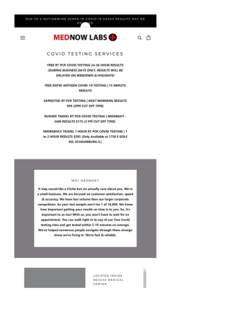 Rapid testing near me