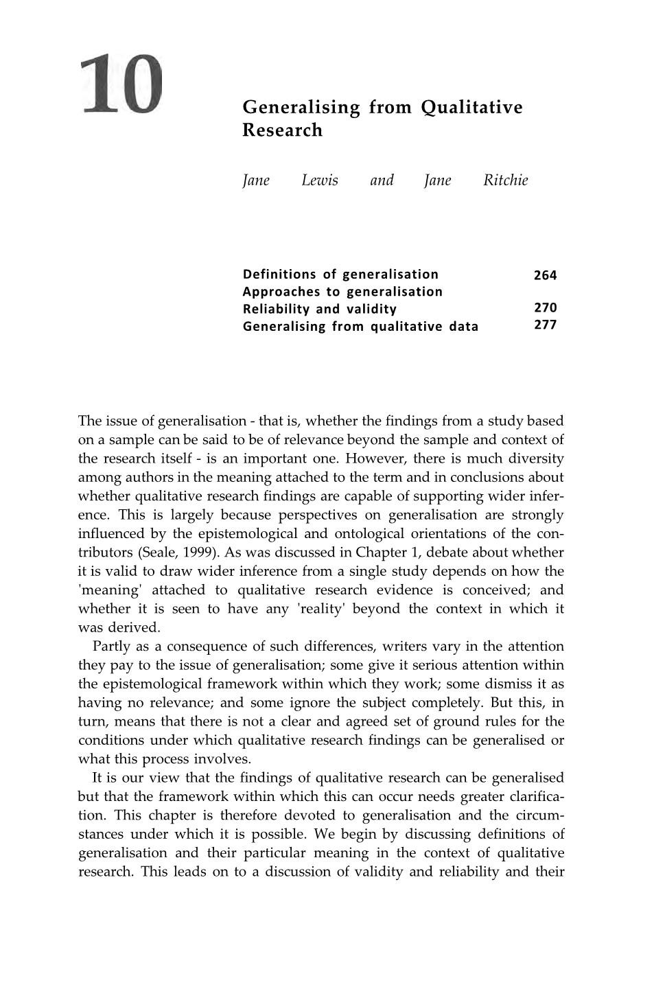 Qualitative Research Practice Guidelines 2003 students and study ...