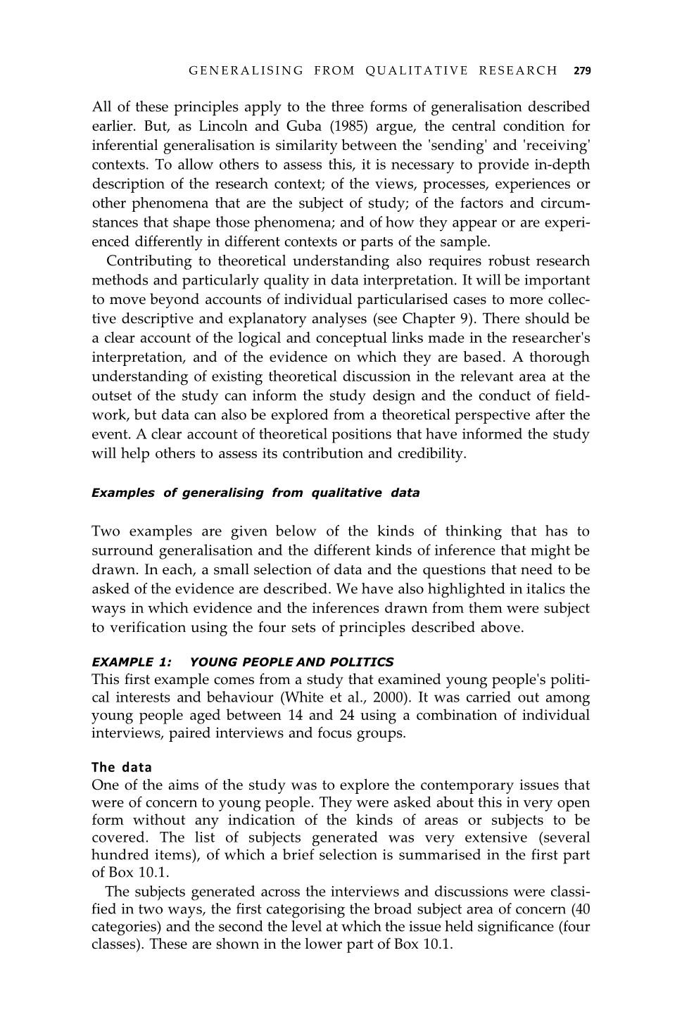 Qualitative Research Practice Guidelines 2003 students and study ...