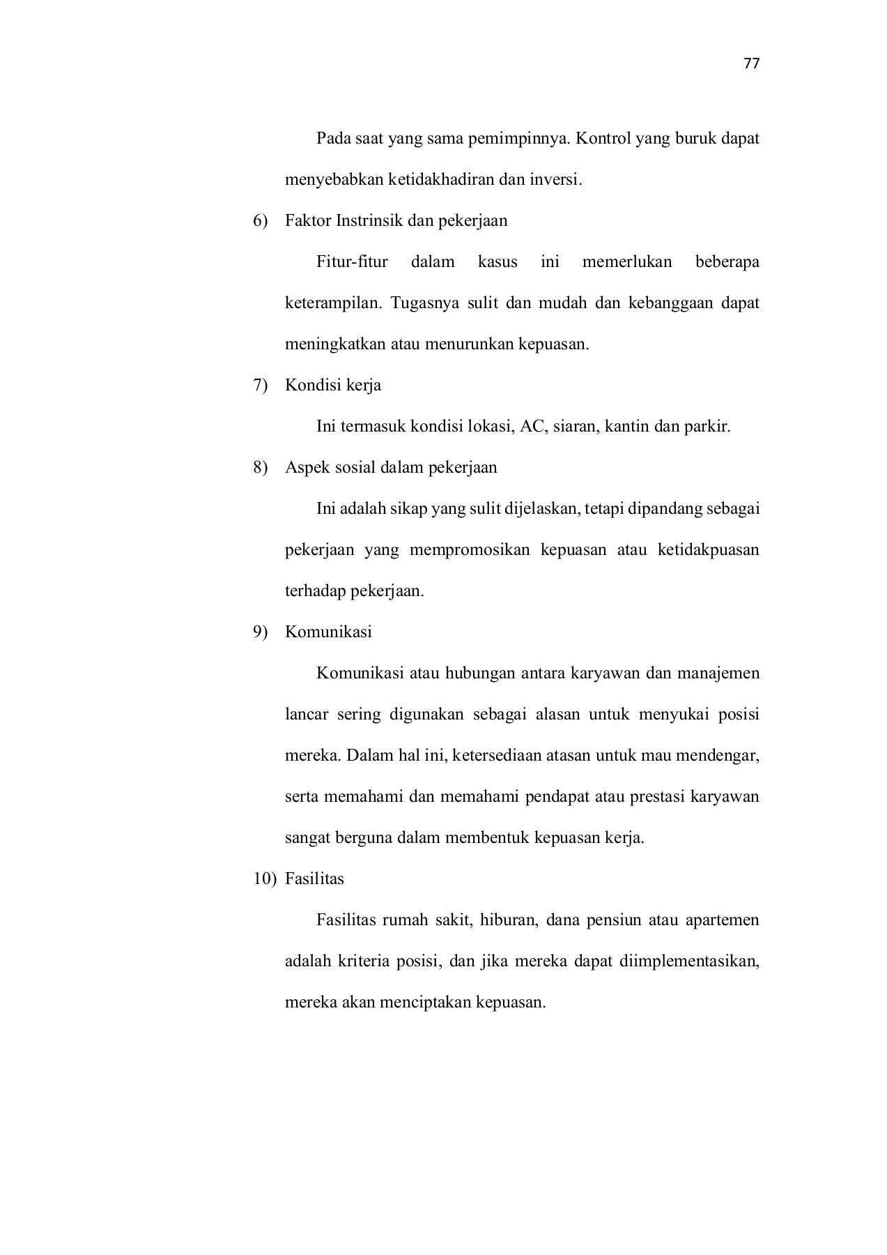 Determinan Kepuasan Kerja Serta Implikasinya Terhadap Kinerja Tenaga Kesehatan di Rumah Sakit ...