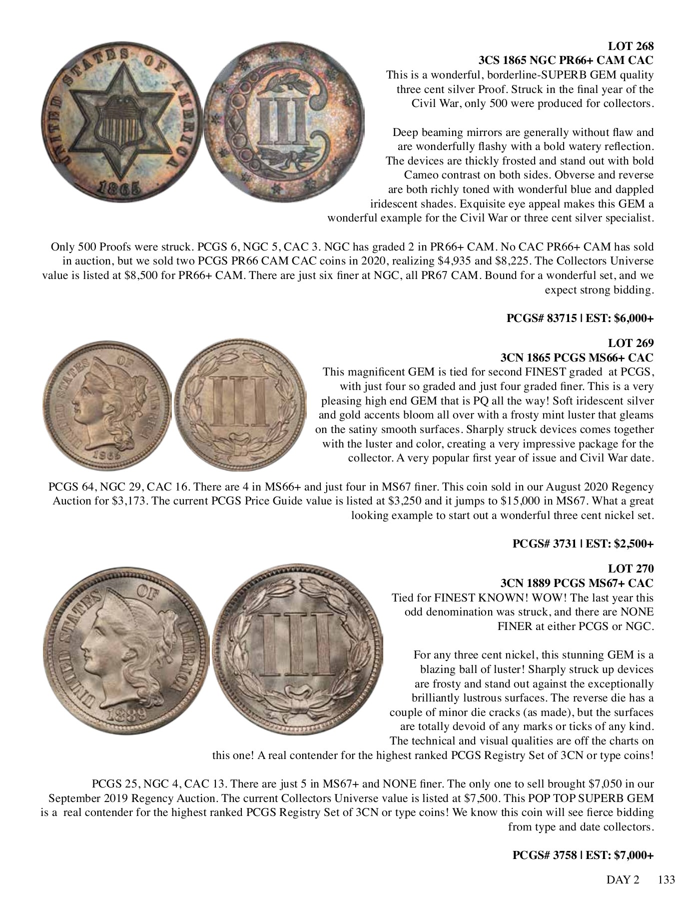 Regency 48 Digital Catalog - Legend Rare Coin Auctions - Page 133 ...