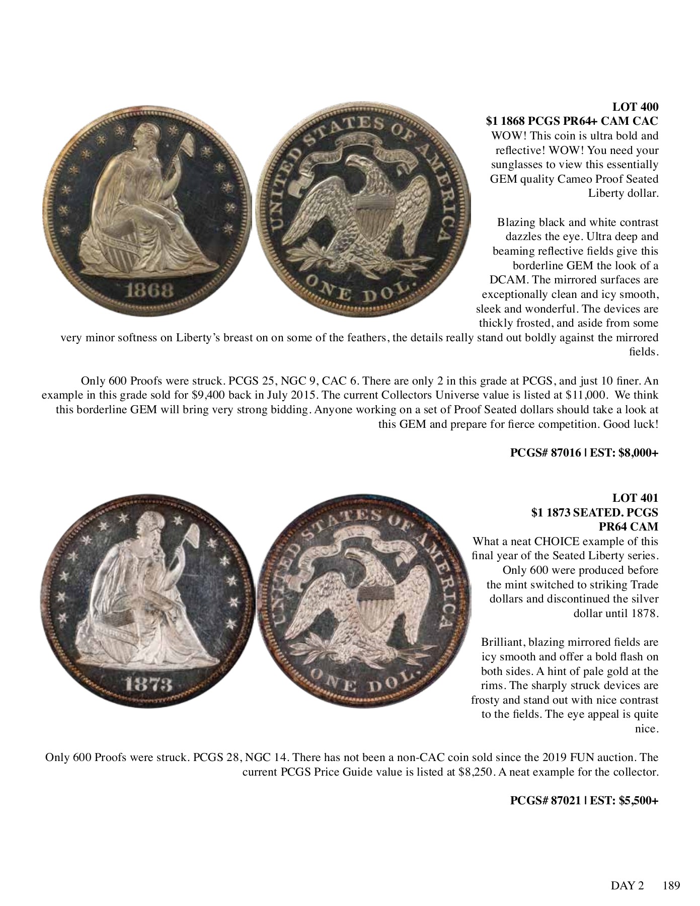 Regency 48 Digital Catalog - Legend Rare Coin Auctions - Page 189 ...