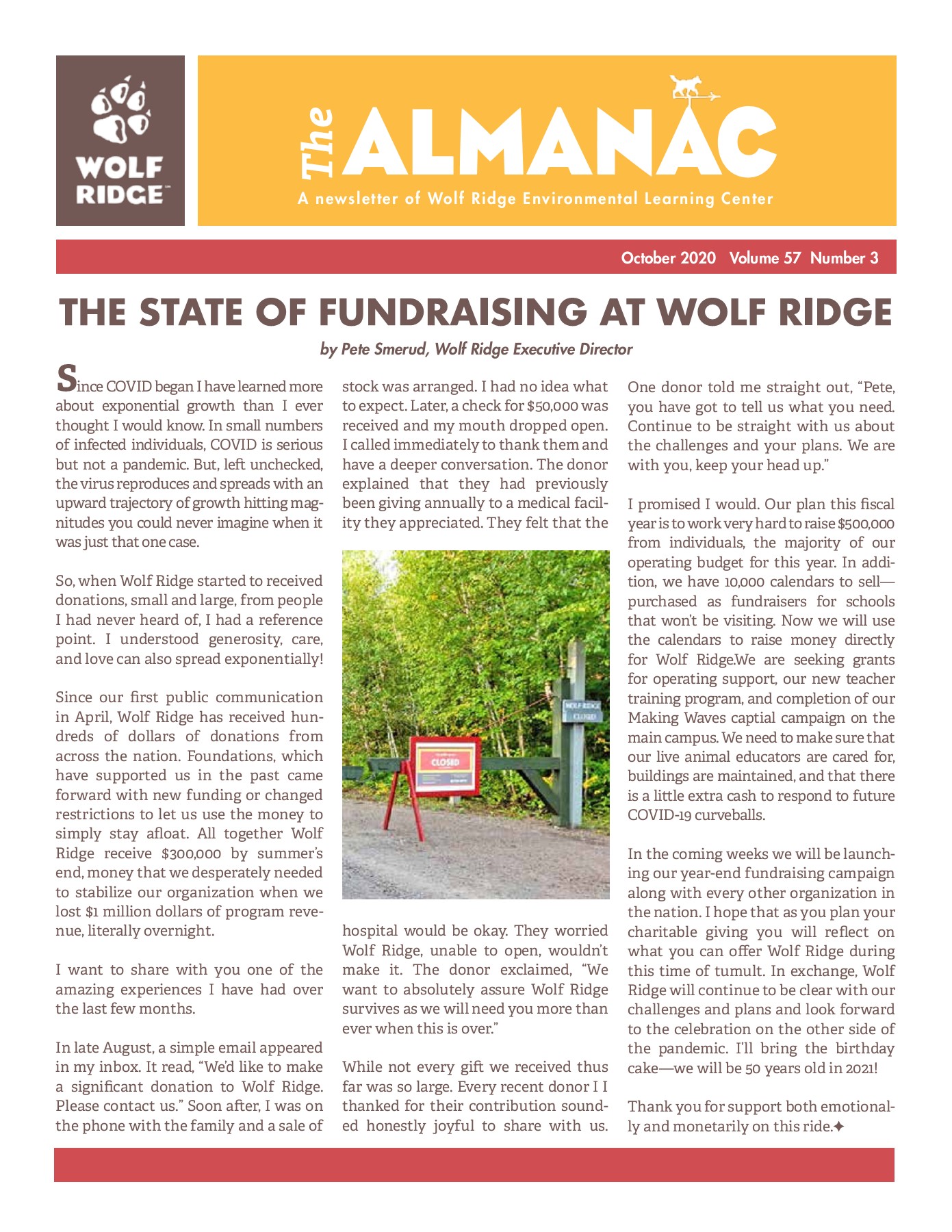 Wolf Ridge Environmental Learning Center October 2020 Almanac - jessica ...