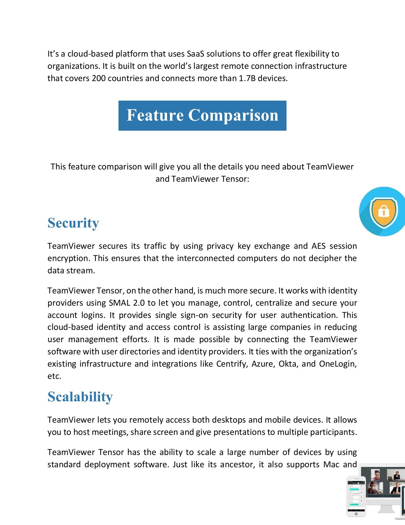 TeamViewer vs TeamViewer Tensor - Rosie Harman - Page 4 | Flip PDF ...