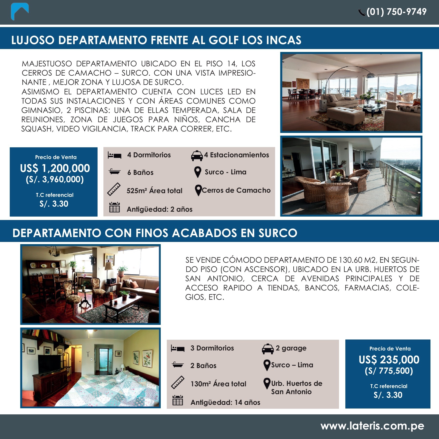 Catálogo Lateris Junio 2017 - suarez.hectorraul - Página 2 | Flip PDF ...